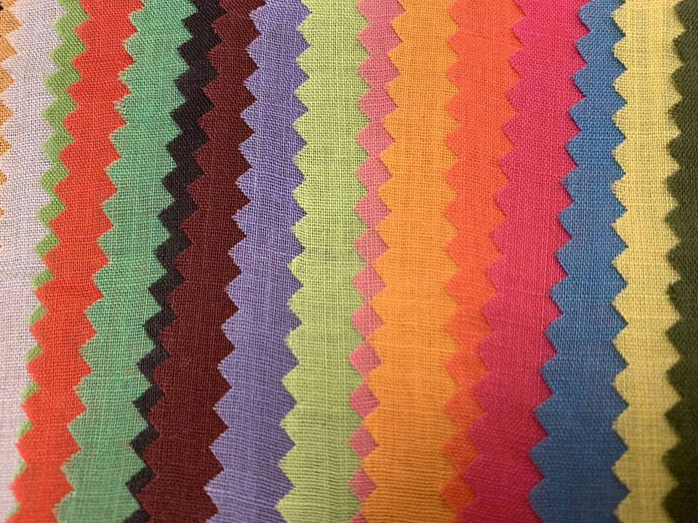 #259 64gsm Light Weight Colorful Solid Color Plain Dyed 100% Pure Ramie ...