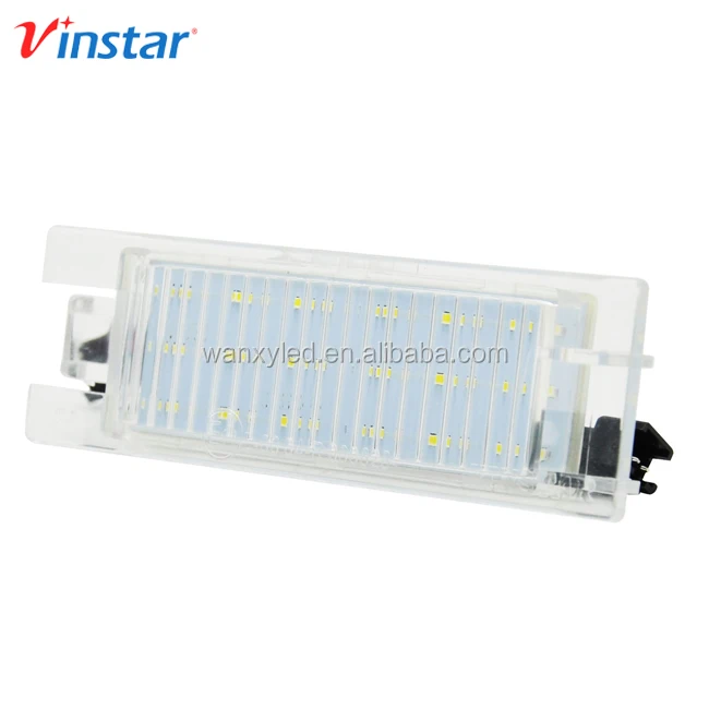 Vinstar LED Car License Plate Lamp for Opel - Emark DOT SAE
