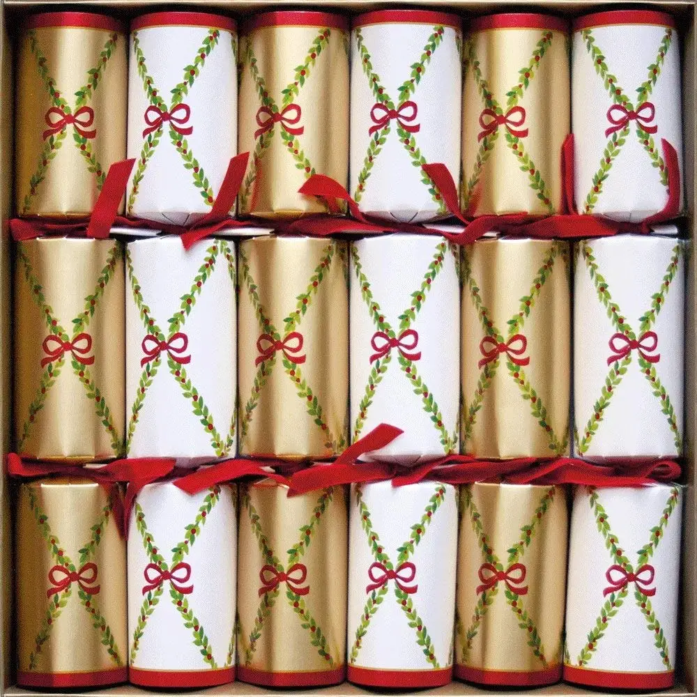 6 Inch Christmas Snaps Gifts Customized Uv Gold Silver Party ...