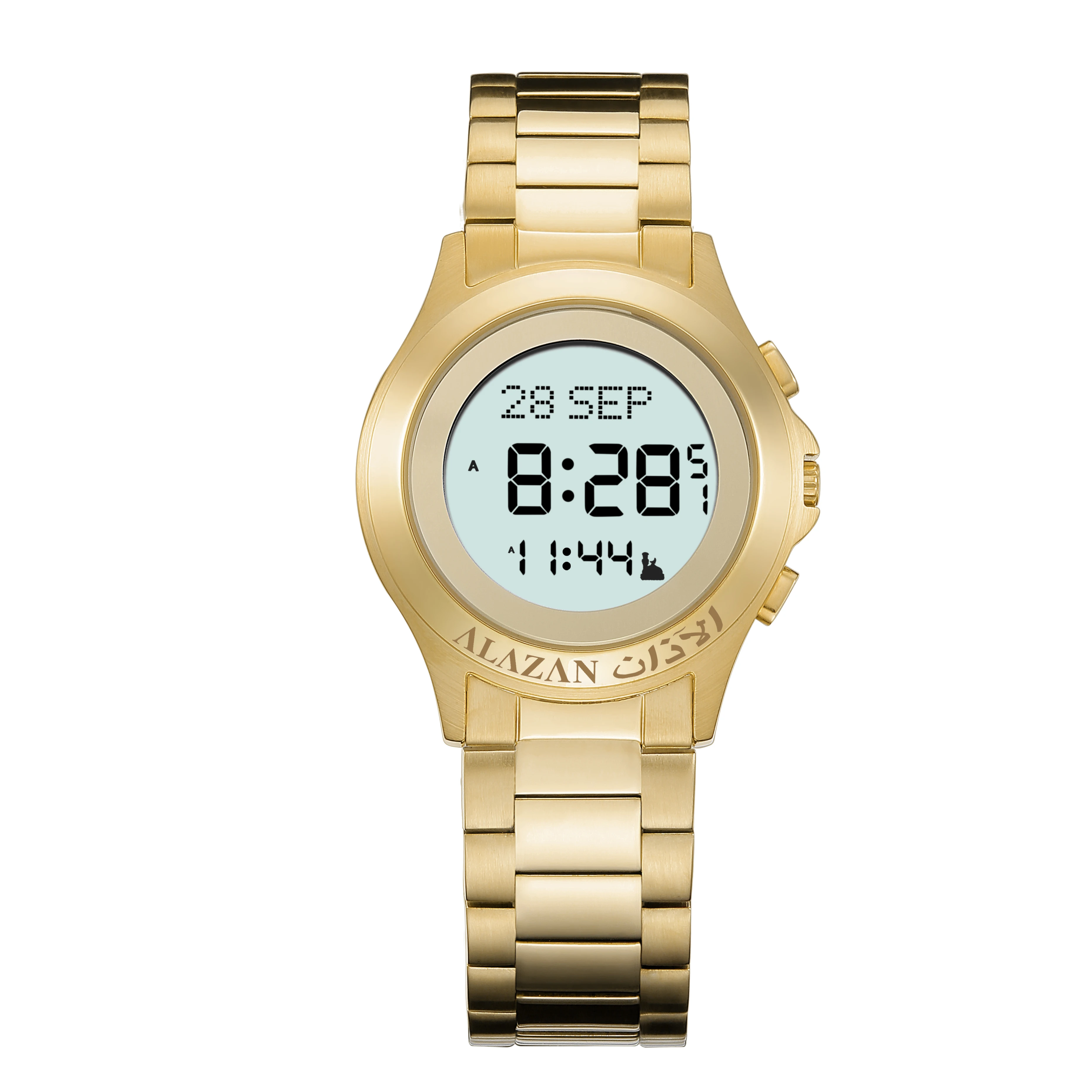 Alazan Muslim Pray Watch - Digital Fajr Alarm & Qibla Compass