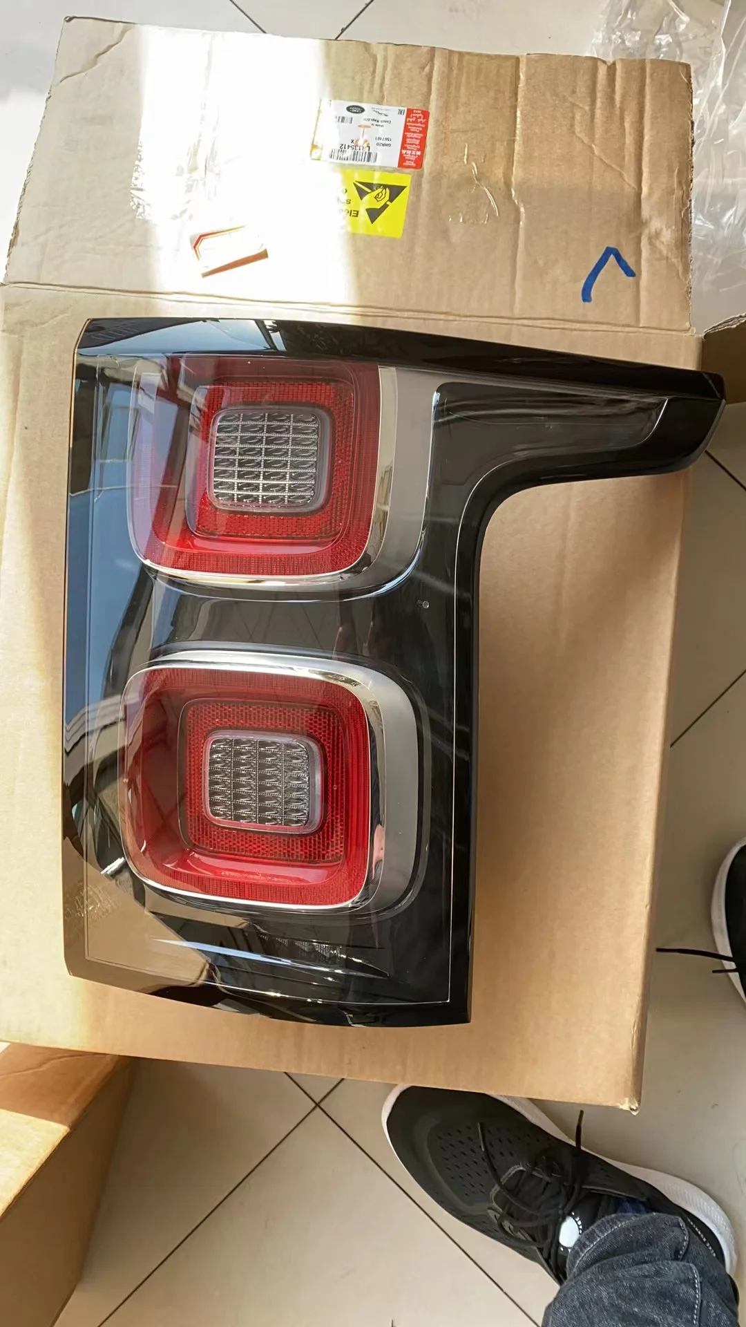 Land Rover For 2018-22 Range Rover L405 Dark Taillight Pair Euro Spec ...