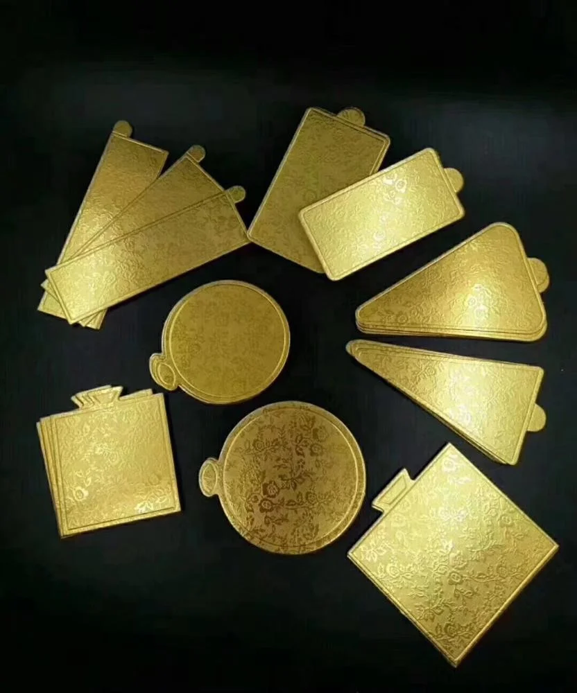 Gold Mini Cake Board Triangle Board - Buy Gold Mini Board,Small Board,1 ...