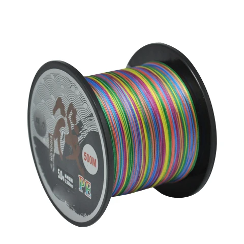8 Strands Multifilament Pe Braided Fishing Line 500m 1000m Sea ...