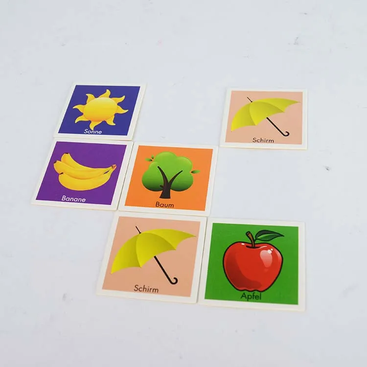 Luxury Colorful Printed Educational Flash Cards With A Box - Buy ...