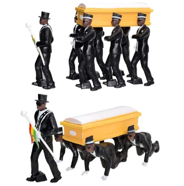 Supper Funny 1 to 20 Funeral Coffin Dance Action Figure