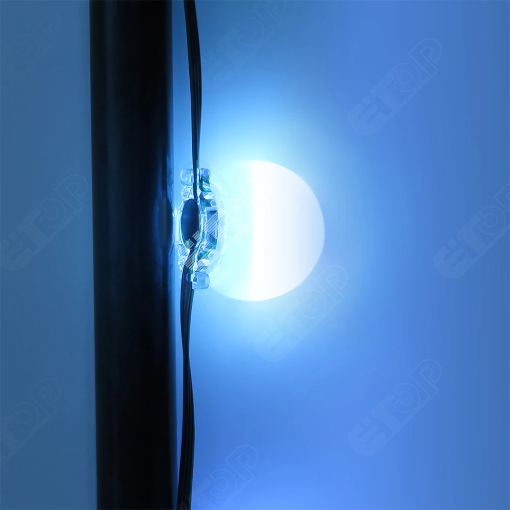 RGB Pixel LED Bulb D50 12V DMX512 IC UCS 1903 - Addressable Lighting