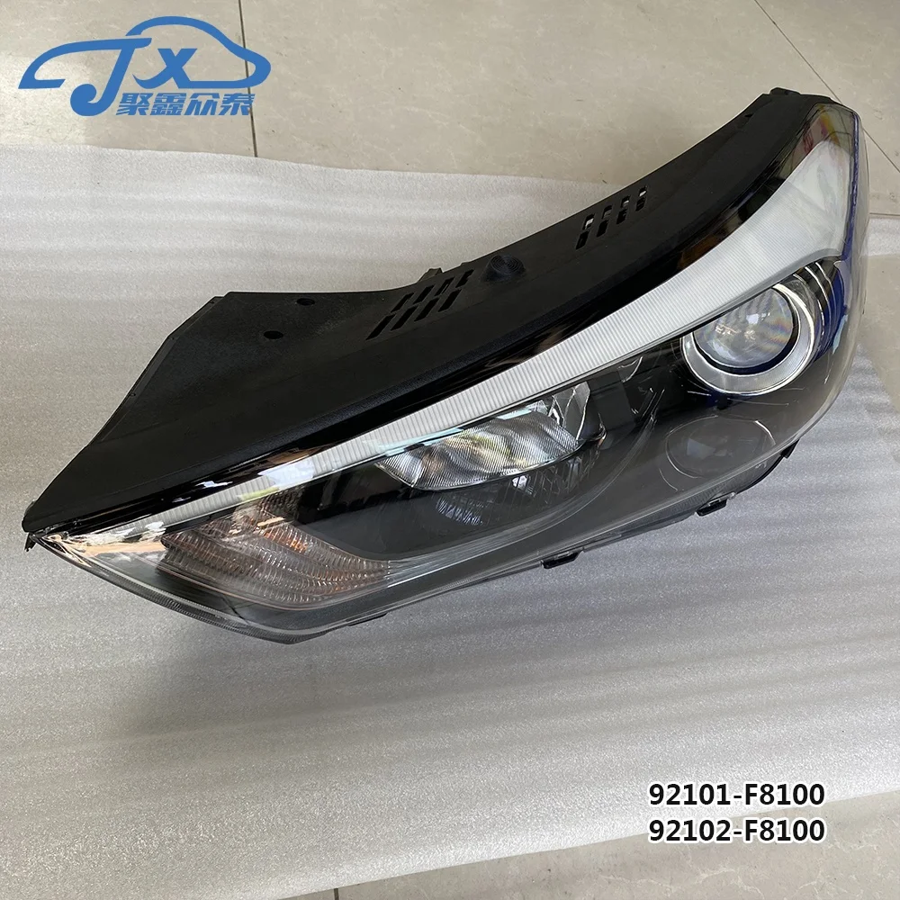 Car Headlight Assembly for Hyundai TUCSON OEM 92101-F8100 92102-F8100 ...