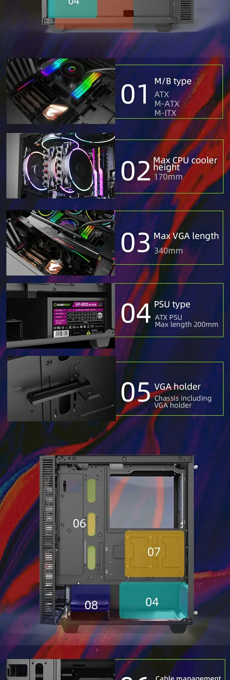 Gaming-rockstar 2 Atx Gaming Pc Case With Argb Light - Buy Rockstar ...