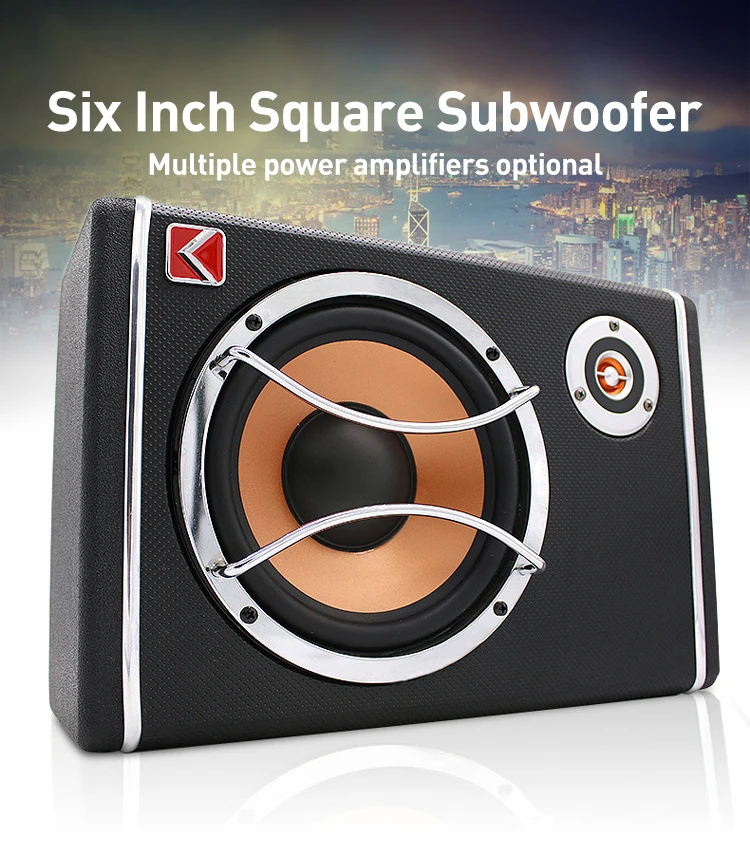 Ultrathin Square Ative Vehicle-mounted Subwoofer Competitive Price Car ...