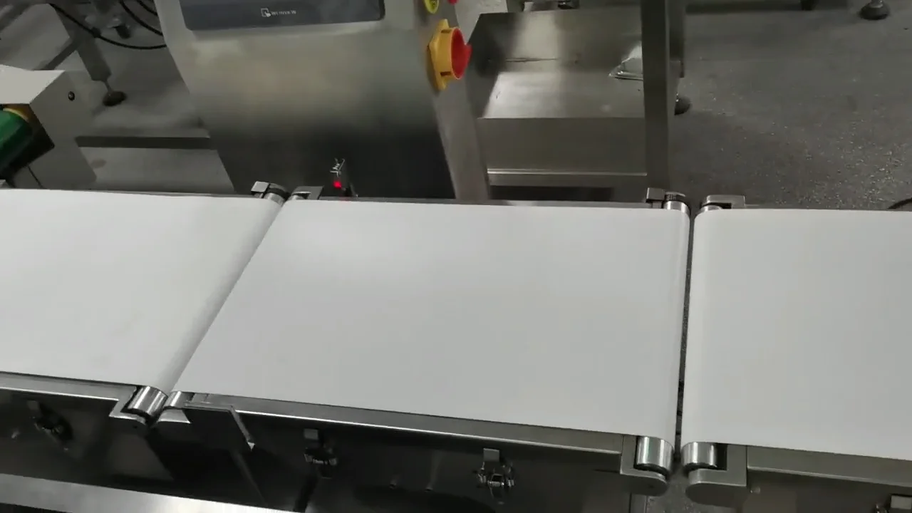 Capsule Check Weight Chicken Baskets Conveyor Belt Parts Pneumatic ...