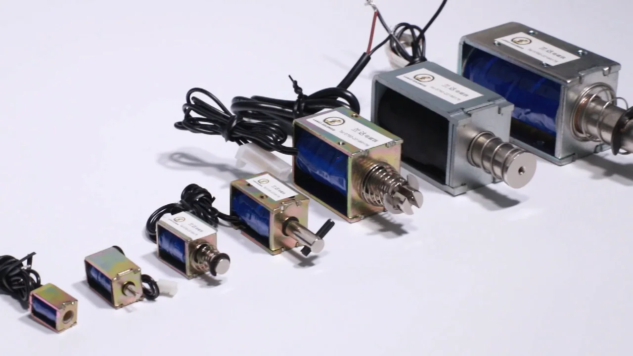 12v 24v Dc Bistable Solenoid Linear Solenoids Open Frame Solenoid For ...