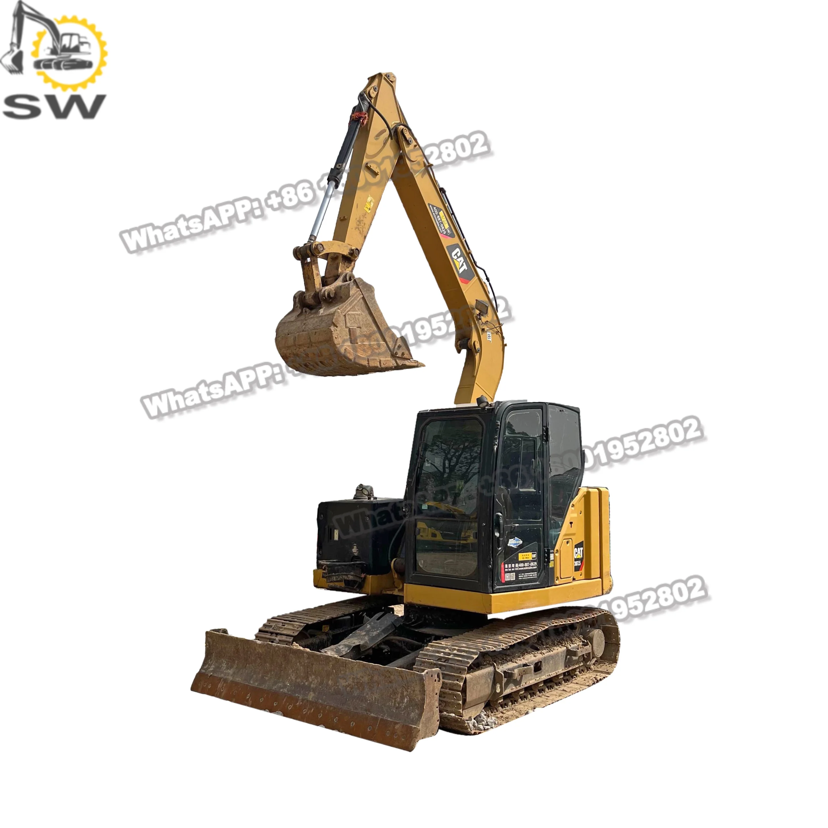 Cat 307.5 307 307d 307e2 307e2 308 306 305.5 304 303.5 Excavator With ...