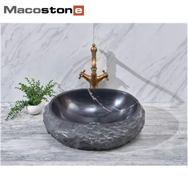 One Piece Integrated Quartz Stone Bathroom Vanity Sink