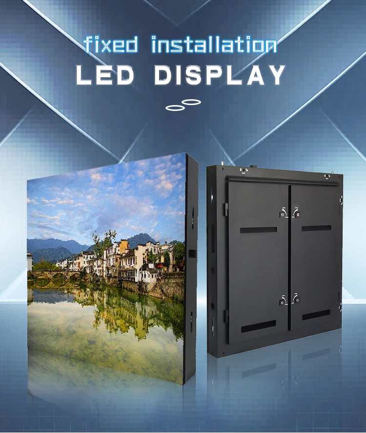 Hd Tv Big Outdoor Led Panel P4,P5,P6,P8,P10,P16 Display Screen - Buy ...