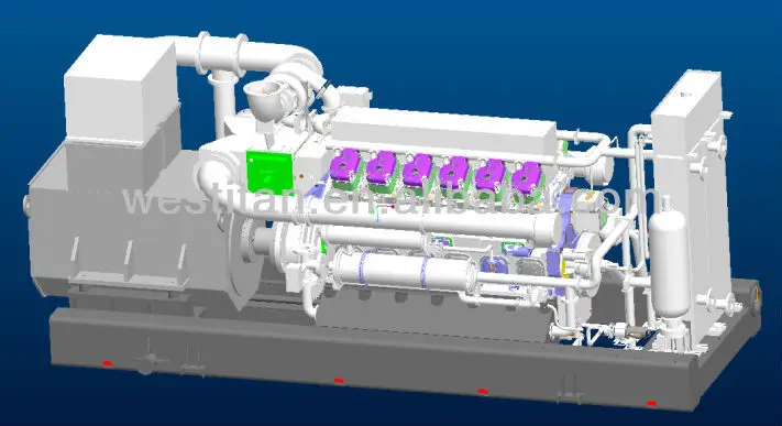 300kw Biomass Methane Gas Power Electricity Generator Set Unit - Buy ...