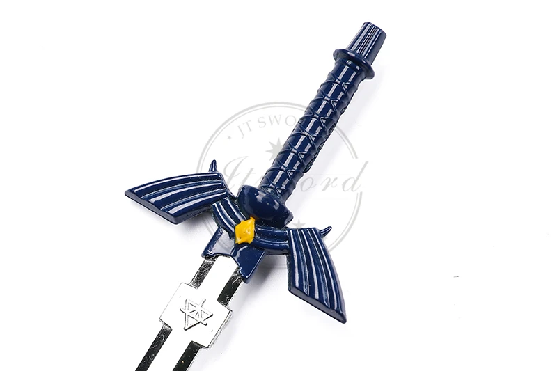 Zelda Blue Link Master Sword Letter Opener With Stone Display - Buy ...