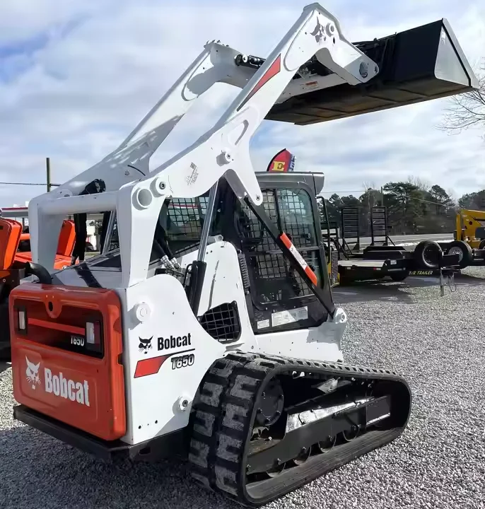 USED Bobcat T650 Track Skid Steer Loader Mini Construction Machine with ...