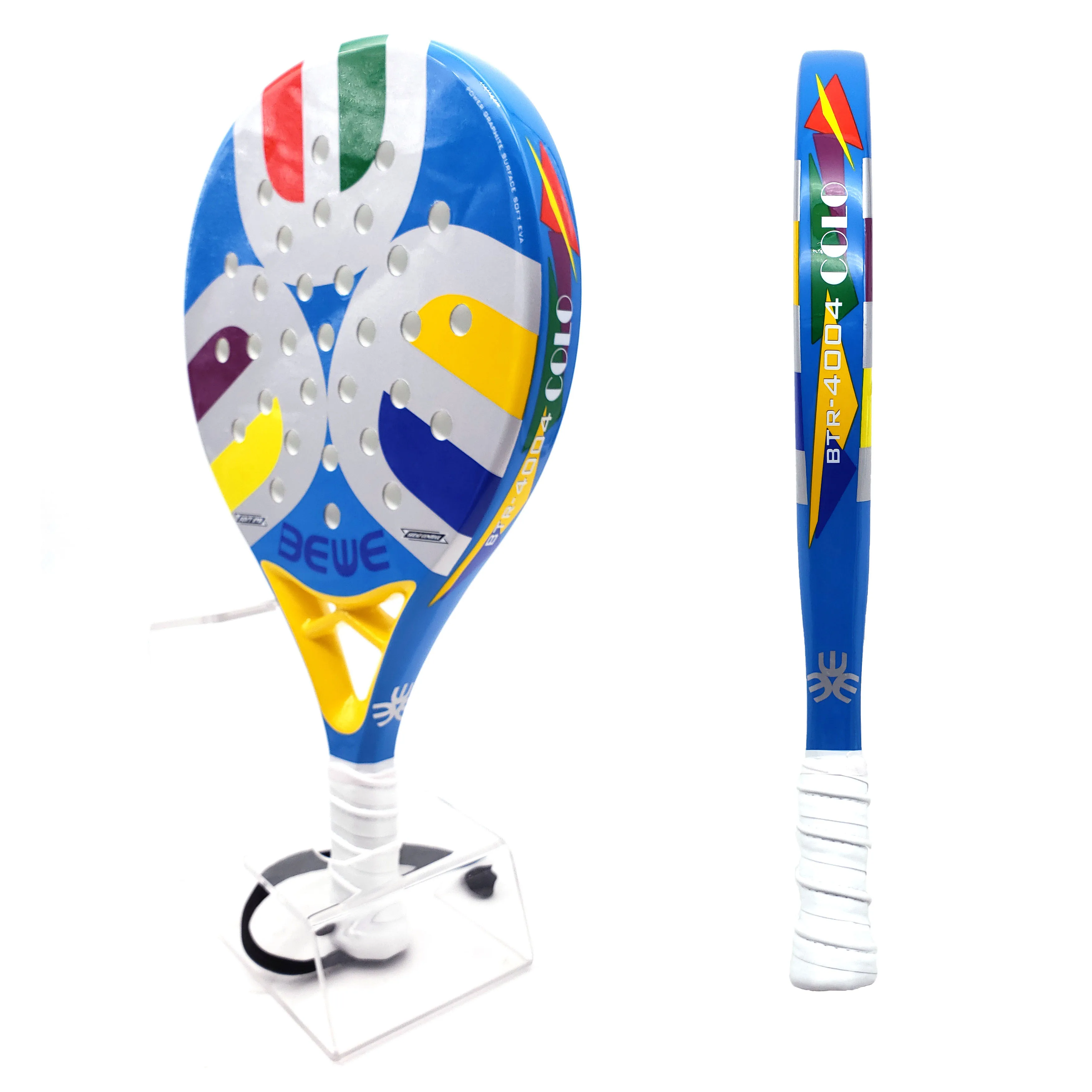 Bewe 2020 High Quality Children Paddle Tennis Racket Custom Fiber Glass ...