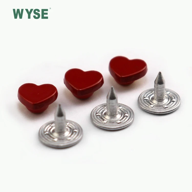 4 Sizes Four-Claw Square Rivet Bag Leather Clothing Shoe