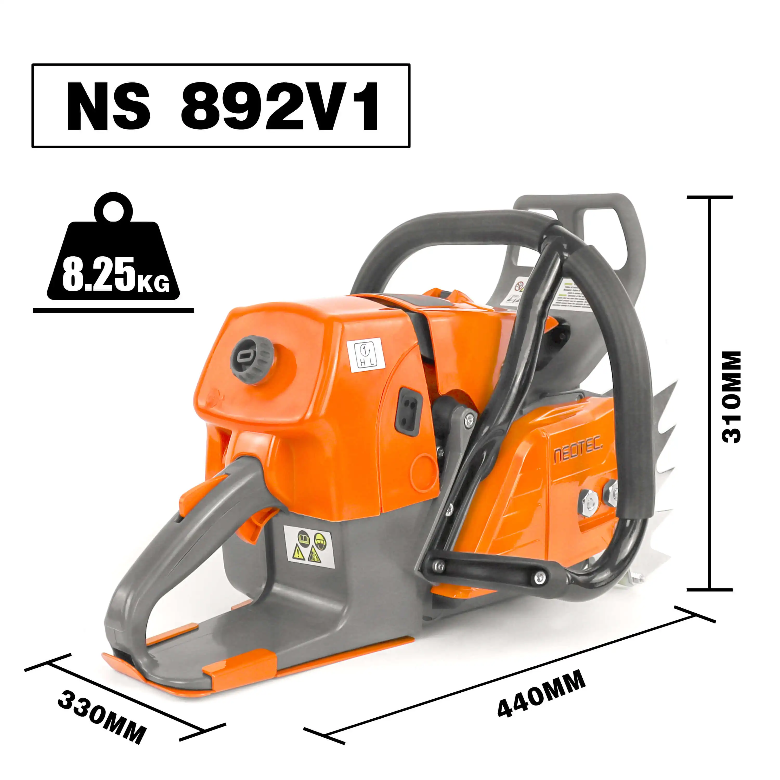 92CC Professional Commercial Petrol Chainsaw for 660 Tree Milling