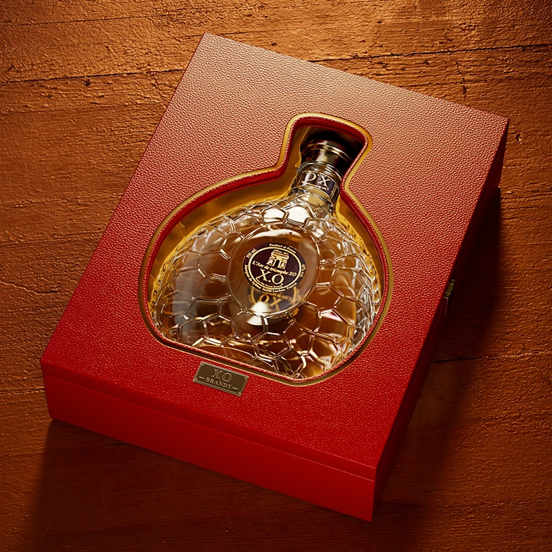 Louis Treize XO Brandy Customized Luxury Wine Box & Leather Case ODM
