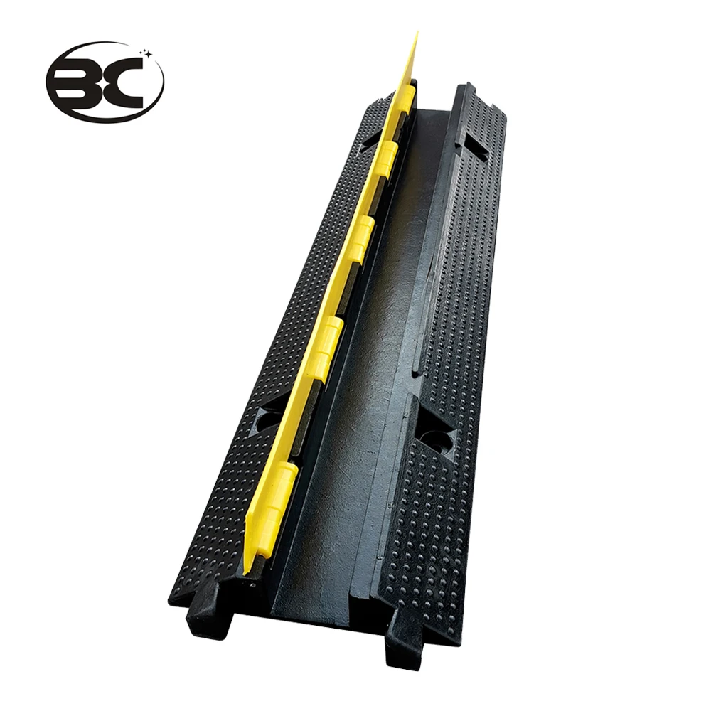 Outdoor Speed Hump Big Channel Ramp Flip-open Cable Ramp - Buy Event ...