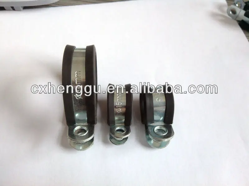 Automotive Tubing Rubber Lined Hose Clamp - Buy Rubber Lined Pipe Clamp ...