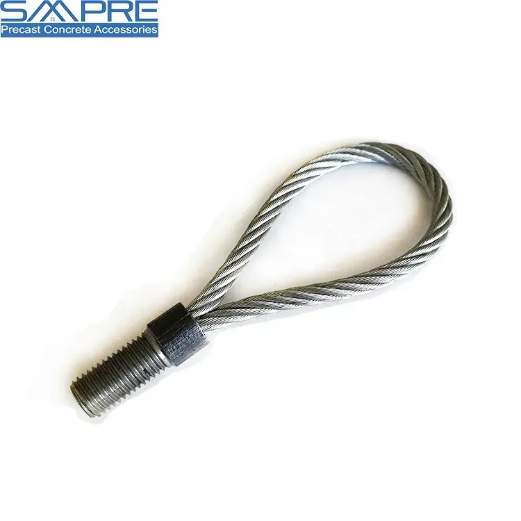 Precast Concrete Accessories Galvanized Stainless Steel Wire Rope ...