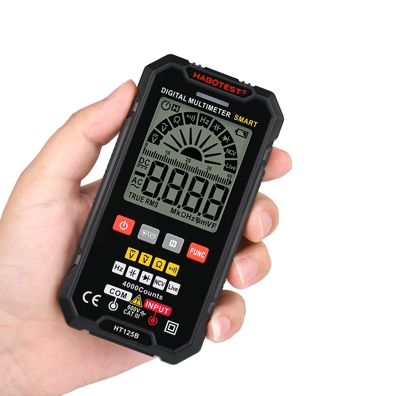Ht124b Phone Pocket Digital Multimeter Digital Smart Multimeters - Buy ...