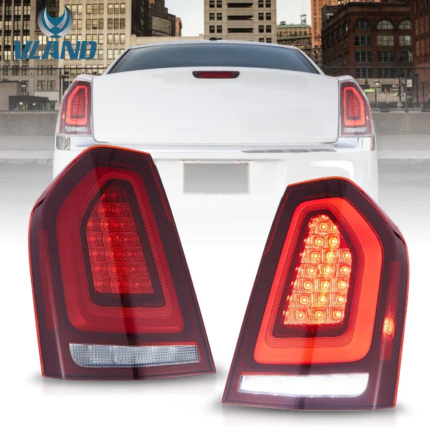 VLAND Full LED Tail Lights for Chrysler 300/lancia Thema