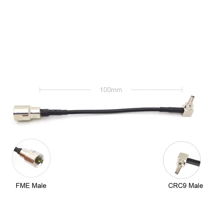 Buy Wholesale China Crc9 Male Right Angle Connector Rg174 Rf Cable ...