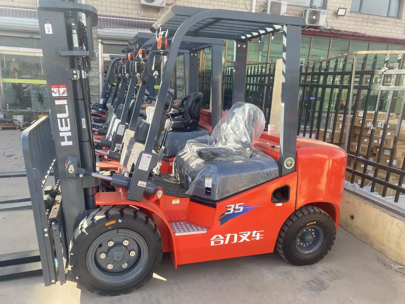 Heli Forklift 3.5 T Diesel - High Quality Chinese Brand