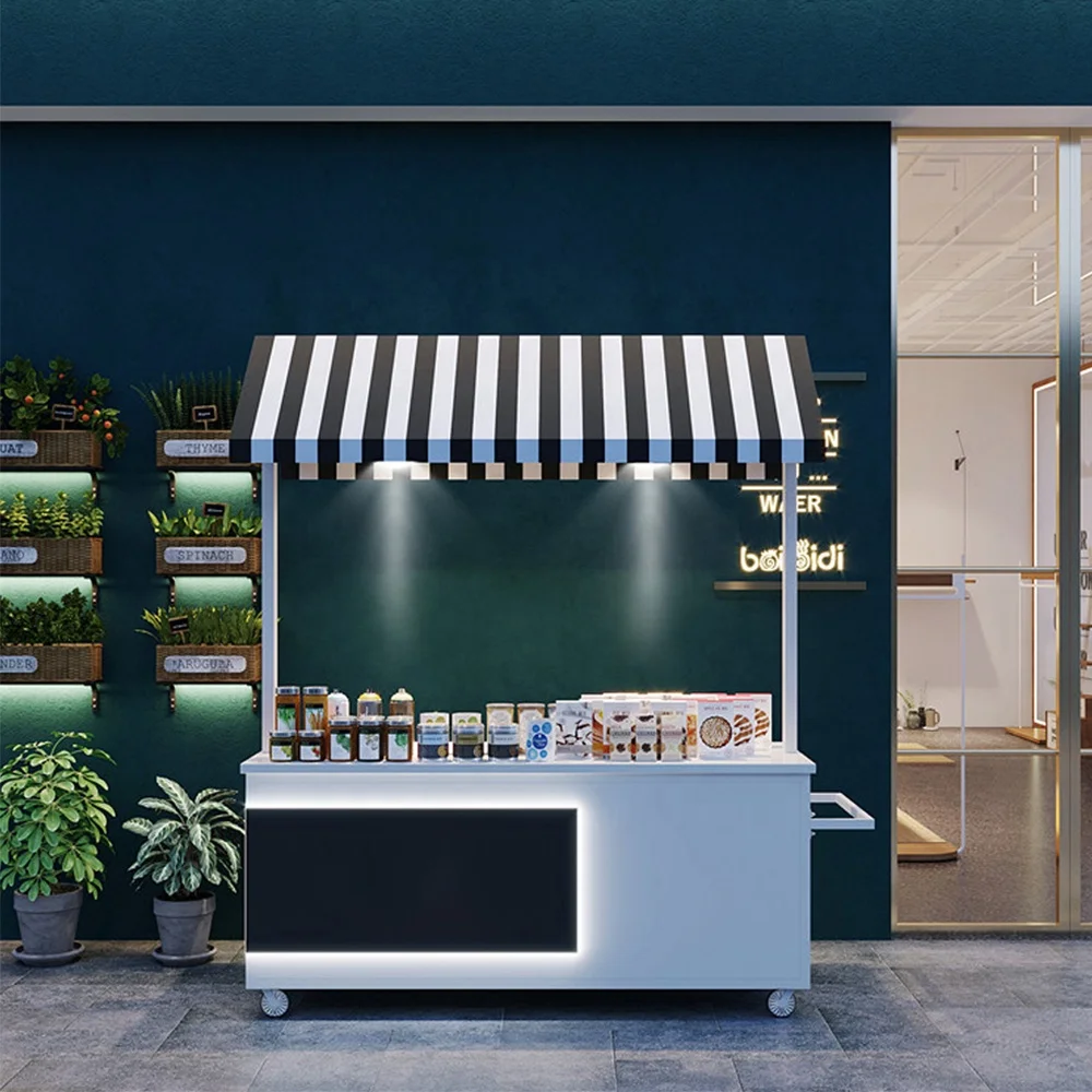 Mobile Flower Cart Candy Cart Display - Perfect for Parties