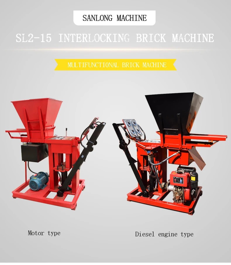 Hot Sale Sl2-15 Block Machine Manufacturing Machines For Small Business ...