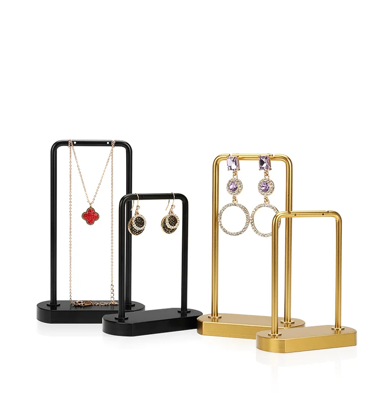 Wyp European Style Metal Wire Jewelry Display Stand Necklace Earring ...