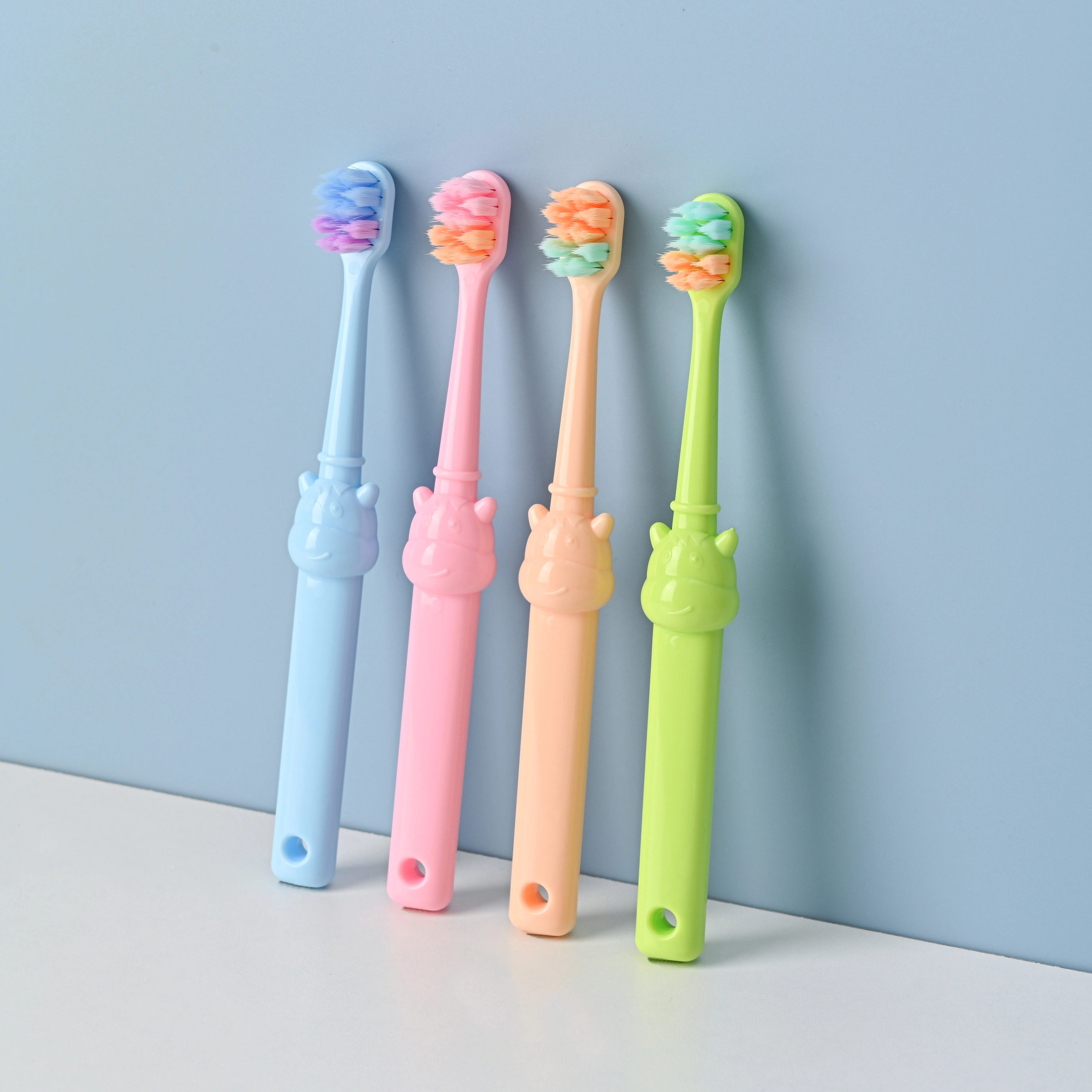 OEM Creby 616 Carton Cow Plastic Kid Toothbrush Soft Bristle Children ...