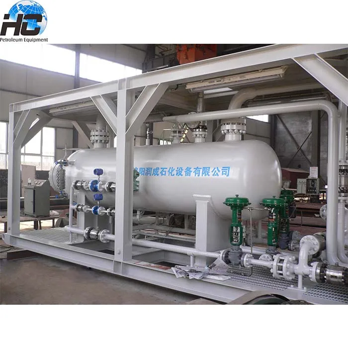 Oil and Natural Gas Well Testing Equipment - Skid Mounted