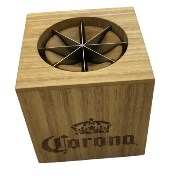 BSCI Factory Kitchen Supplies Wooden Lemon Reamer Lemon Cutter Wood ...