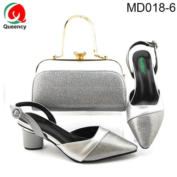 2020 Shoe And Bag Set Women For Party Queency Shoes Matching Bags Set ...