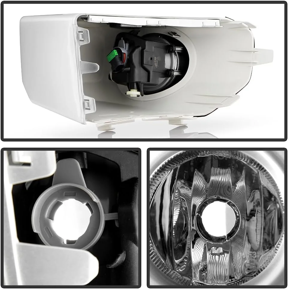 DRL Fog Lights Bumper Driving Lamps for Toyota FJ Cruiser 2007-2014 LH ...