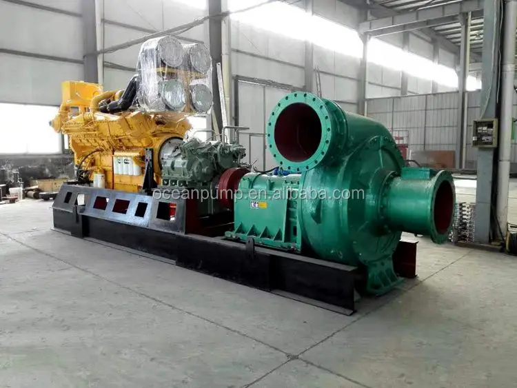 High Efficiency Sand Dredge Booster Pump - 1500m Discharge