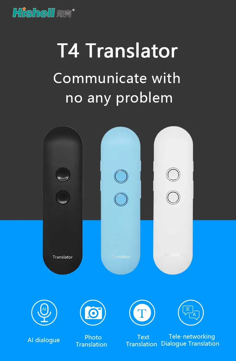 Handheld Smart Voice Translate Stick Smart Translation Stick Translator ...