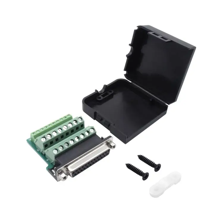 High Quality DB25 D-SUB 25pin Breakout Board connector Female Nut type ...