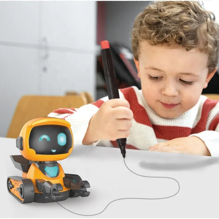 Inductive Electronic Pen Drawing Line Follower Robot Kit