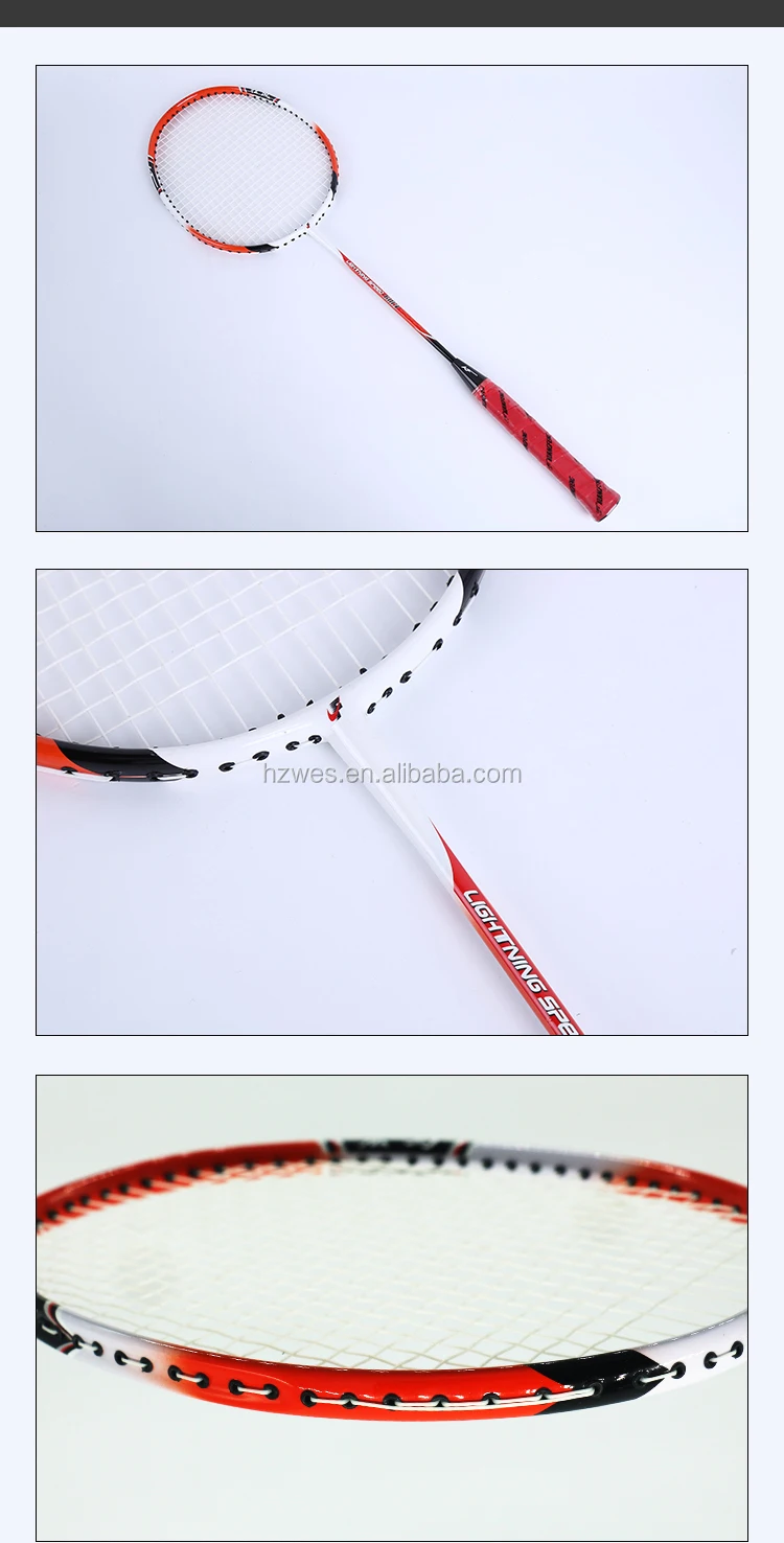 6013 Factory Wholesale Low Price Aluminium Badminton Racket Set Racket ...