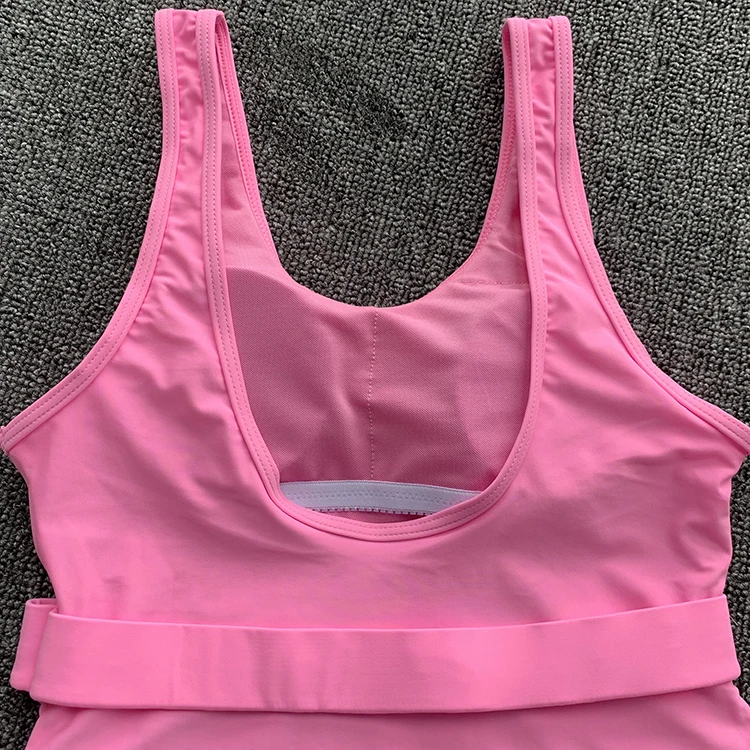 Hot Pink Model Wallpaper Korea Swimwear Bikini Sexy Women One Piece ...