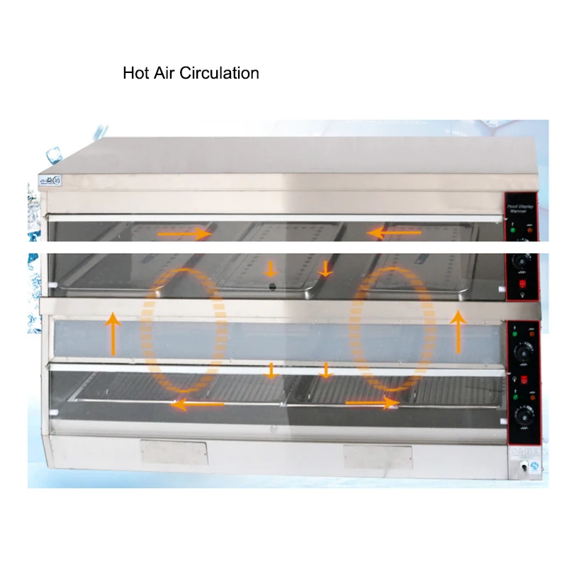 Aiibaba Recommended Fried Chicken Warmer Display - JOY JF009-A