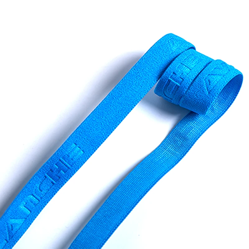 Custom Embossed And Debossed Logo Elastic Webbing Band Strap For ...