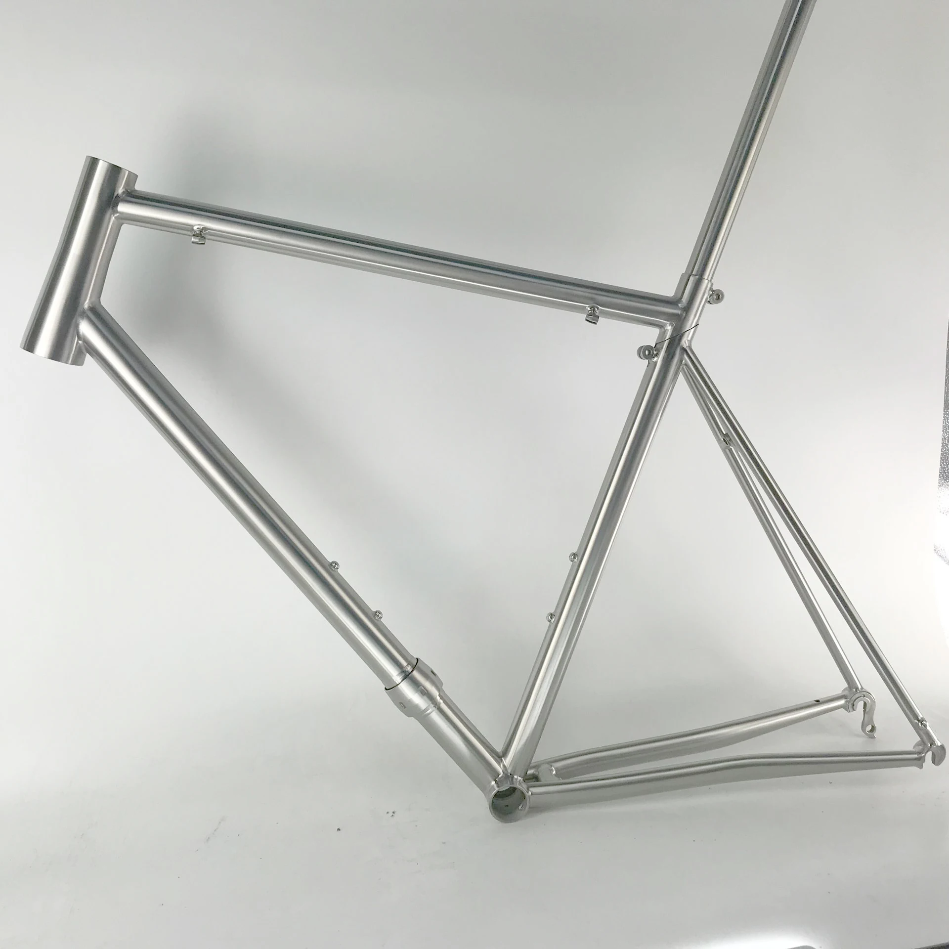 Titanium Road Bicycle Frame by Waltly - Lightweight & Durable