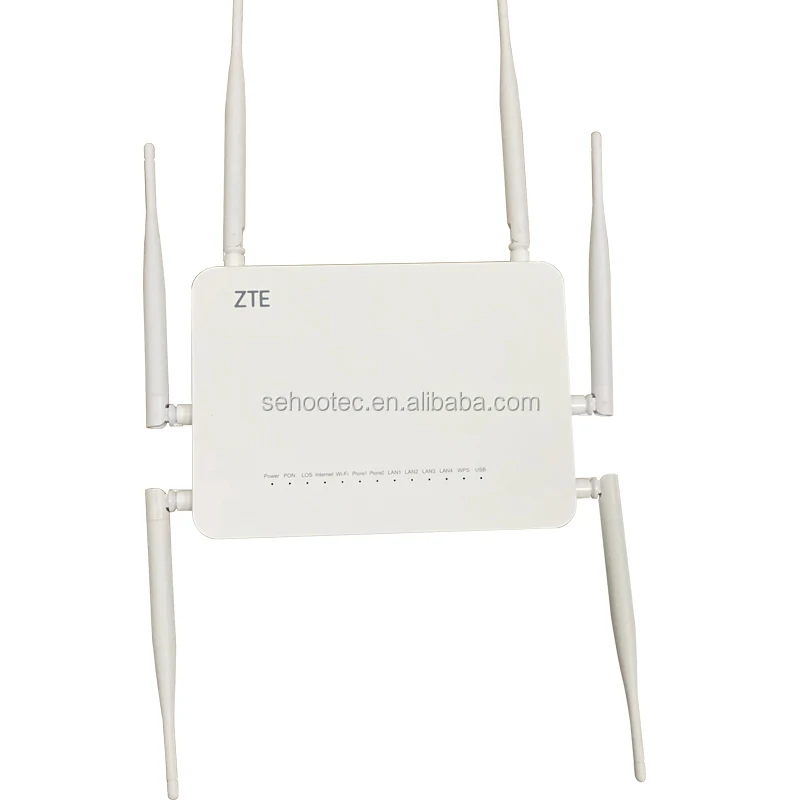 Zte Zxhn F680 4ge + 2pots + Wifi Double Bande Ac 2.4g & 5g 6 Antenne ...